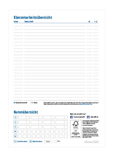 Vokabel-Häffte Downloads - Häfft Verlag